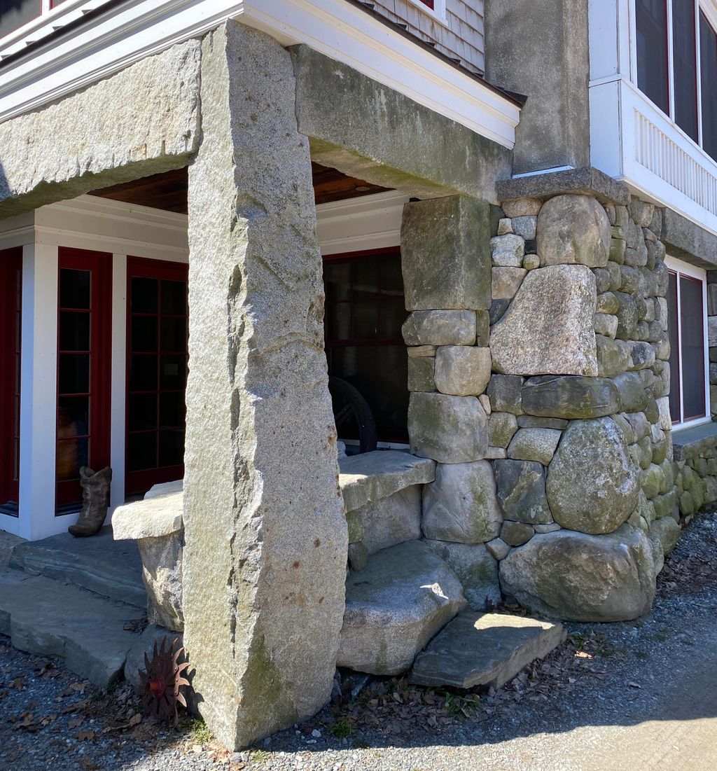 Granite- Reclaimed- Columns | Stone Curators