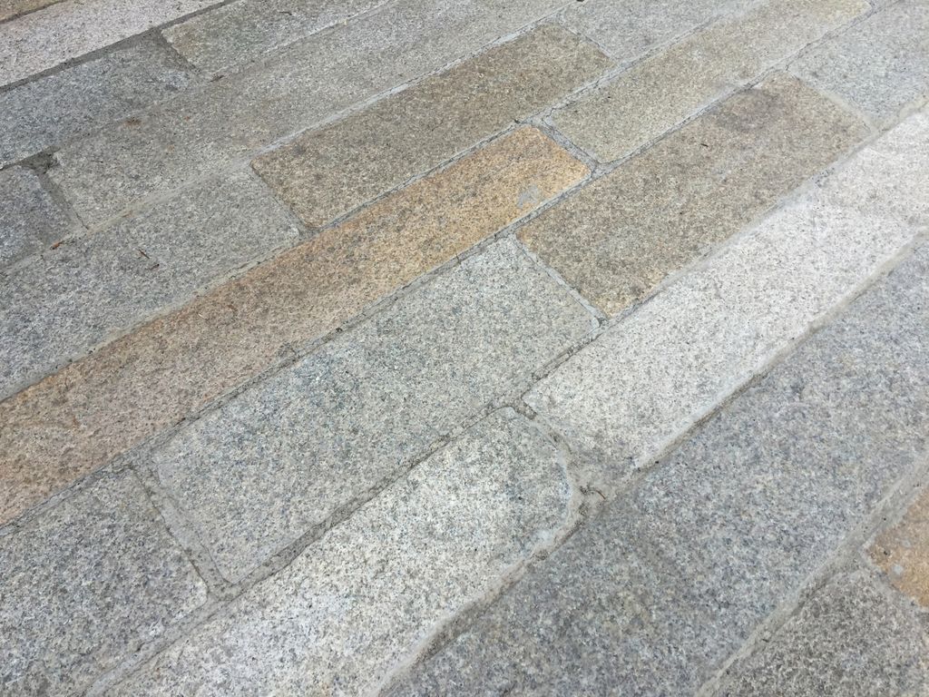 Granite - Reclaimed Footworn- Plank Pavers | Stone Curators