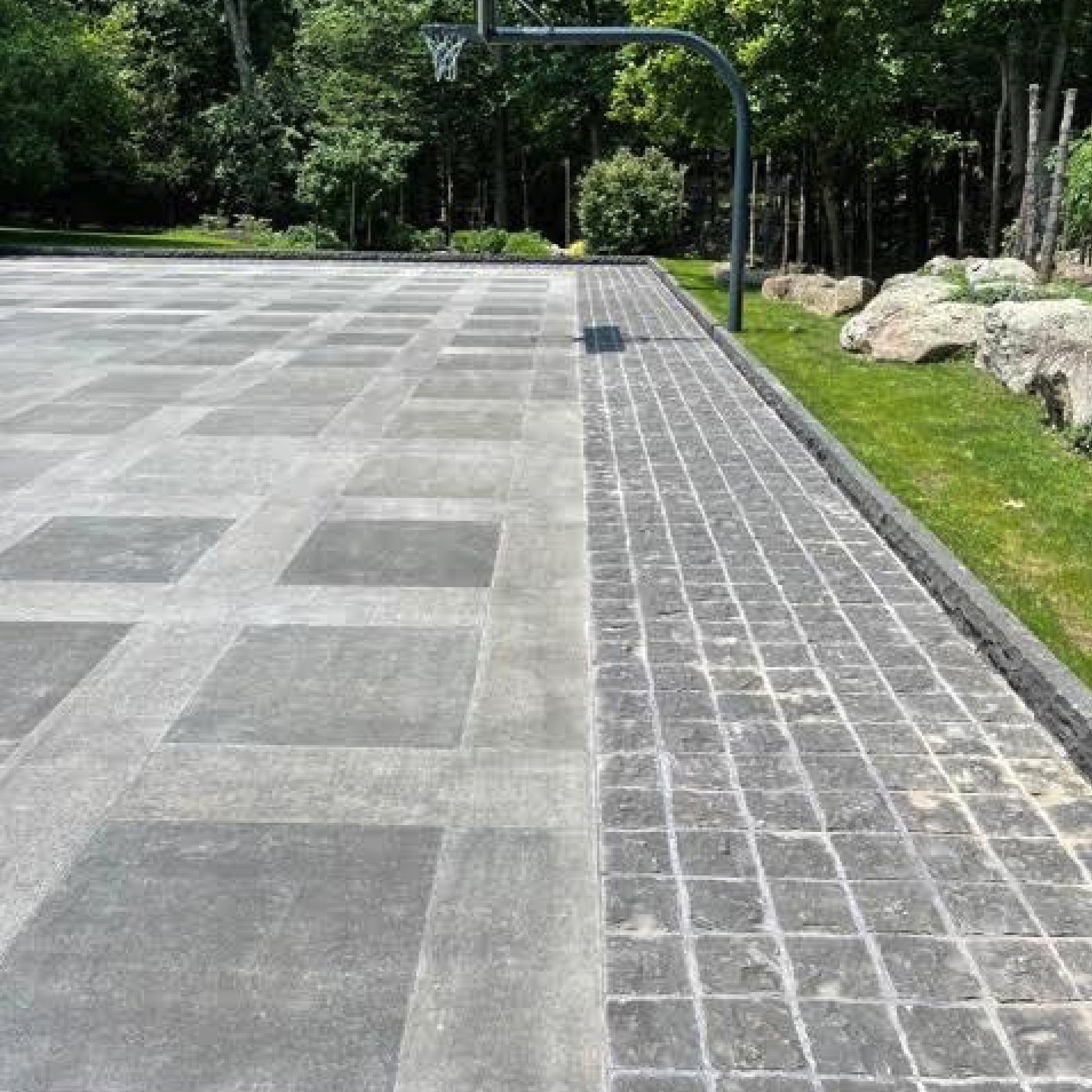 Natural Stone Motor Court & Landings | Stone Curators